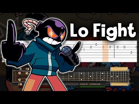 Friday Night Funkin' - Lo-Fight (VS Whitty) - Guitar tutorial (TAB)