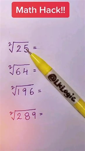 Math Magic: Square Root of Three Digit Numbers - Tricks & Shortcuts