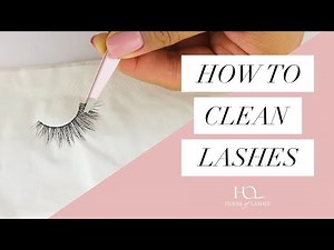 Best Way to Clean Your False Lashes