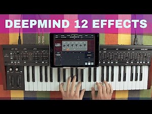 BEHRINGER DEEPMIND 12 EFFECTS OVERVIEW & DEMO ~ Reverbs, Delays, Distortion, EQ, etc.
