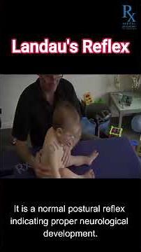 🧠✨ Landau’s Reflex – a key developmental milestone in infants!