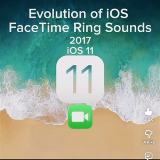 Evolution of iOS FaceTime Ring Sounds