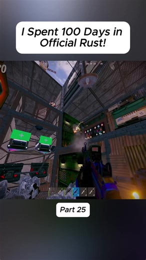 I Spent 100 Days in Official Rust! #rustpvp #rust #survivalgame | rust