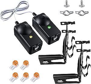 41A5034 Safety Sensor with Bracket Compatible with Chamberlain/Craftsman/LiftMaster Garage Door Openers Made After 1997