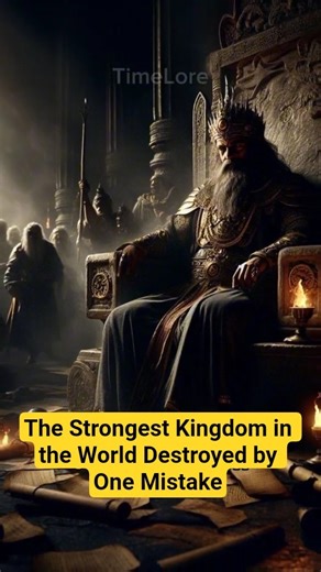 The Strongest Kingdom in the World Destroyed by One Mistake #shorts #viralshorts #legend