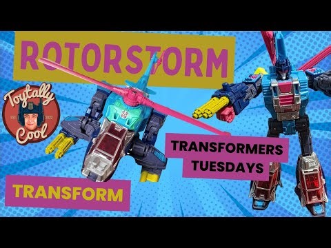 ⚡ Transformers Generations Selects ROTORSTORM | Full Transformation & 360° Showcase