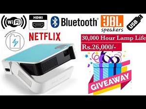 Viewsonic M1 mini Plus Portable Projector Unboxing and Review | Best LED Projector #giveaway