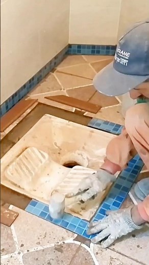 How to Install a Ceramic Tile Square Around a Toilet Seamlessly