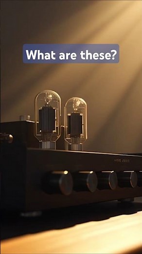 What Are Amp Glass Tubes For? Vacuum Tubes #explainervideo #hifi #definitions #audiophile #preamp