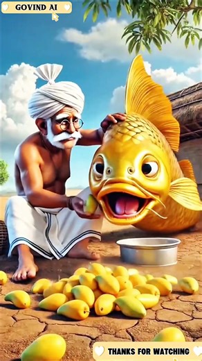 One magical fish ! #viral #shorts #ai #aivideo