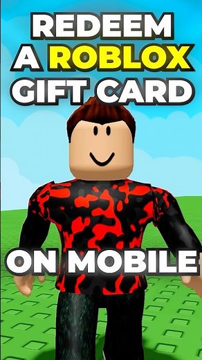 How to Redeem a Roblox Gift Card on Mobile