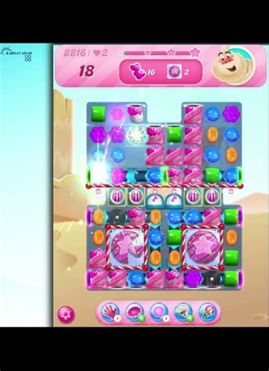 Candy Crush Saga Level 8816