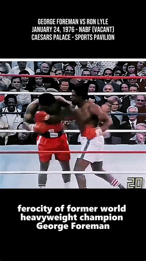 💥🔥 THE MOST SAVAGE FIVE ROUNDS IN BOXING HISTORY! January 24, 1976 — George Foreman vs Ron Lyle. Two giants trading knockdowns like thunderbolts under the Las Vegas lights. Foreman fell. Lyle fell. The crowd lost its mind. Howard Cosell screamed, “This isn’t boxing — this is war!” The fight that defined courage itself 👇🥶 | Gethin Anthony