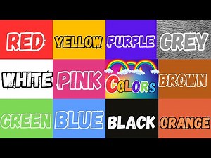 The colors song | Learn the color | colors | Nursery rhymes and kids song