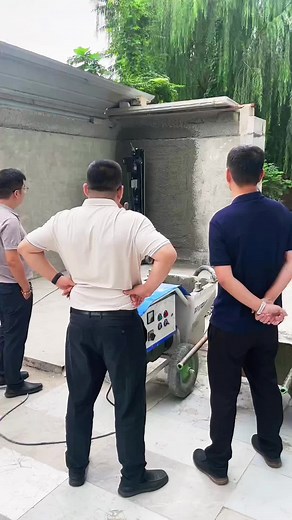 Plastering Machine for Smooth Wall Rendering