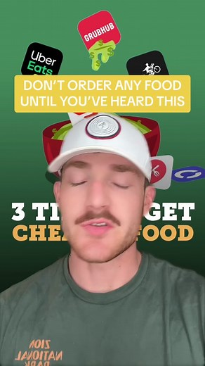 Do NOT order any food until you’ve tried these 3 food delivery hacks! #food #foodie #fooddelivery #delivery #grubhub #doordash #ubereats #postmates #availyst #cheaperfood #cheapfood #deliveryfees