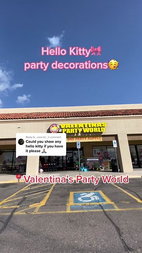 Hello Kitty Party Decorations at Valentina's Party World
