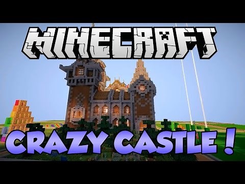 Crazy Castle Minecraft Build Timelapse!