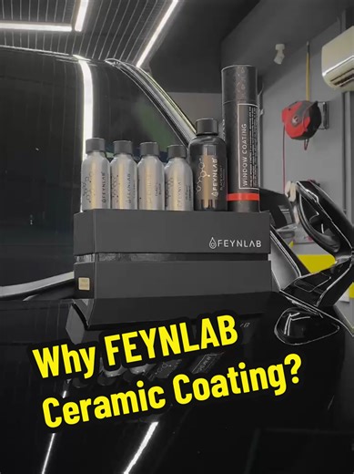 Why Feynlab Ceramic Coating? . The world leader in nanotechnology development & manufacturing for automotive, marine, and aerospace application. . #feynlab #ceramiccoating #carcare #detailing #dlpauto