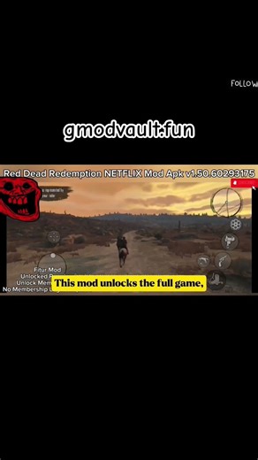 RED DEAD REDEMPTION MOBILE MOD APK #shorts #RDR #viral #games #gameshorts