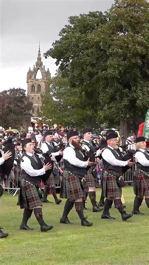 Buchan Peterson #pipeband #march in at finals 2025 #europeanpipebandchampionships #scotland #shorts