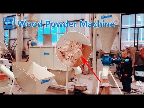 ZZCHRYSO Wood Powder Making Machine | Factory Test & Packing Before Shipping to India