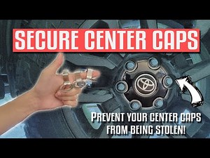 Center Cap Locks for 2022 Toyota Hilux Conquest | Prevent Your Center Wheel Cap from Being Stolen!