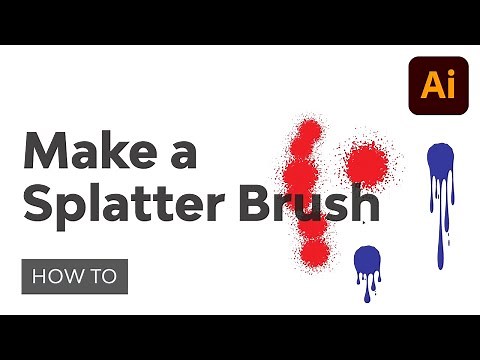 How to Make a Splatter Brush in Illustrator