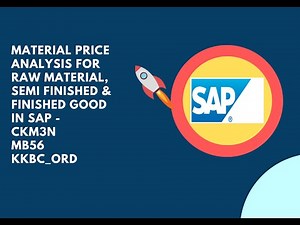 How to understand Material Price Analysis in SAP?