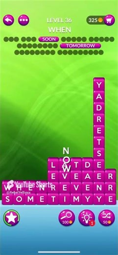 Word stacks level 36