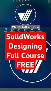 SolidWorks Design Course (Free) | Overview | Episode 01