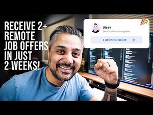 Multiple remote software development job offers in just 14 days!