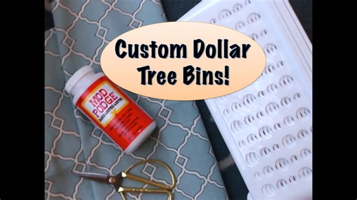 Customize Dollar Tree organizers!