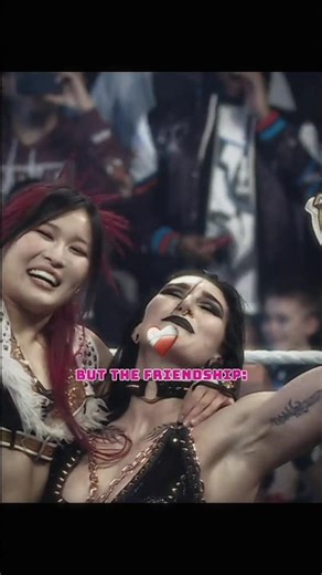 Rhea Ripley & Iyo Sky Friendship : "Edit" 🥹#rhearipley #iyosky #trendingi