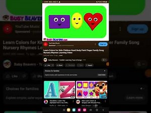 Learn colors for kids reversed