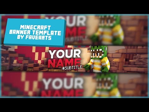 Minecraft Banner Template (Free) [+Tutorial] | FaveArts