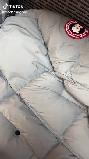 Removing Canada Goose Blood Stains Easily