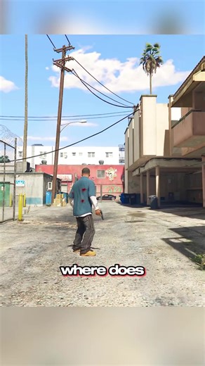 Where is the thief who stole Franklin's motorcycle in GTA 5 going? #gta #gta5 #gaming #gtagameplay