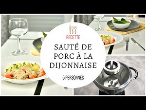 Sauté de porc à la dijonnaise - Recette au Cook Expert Magimix