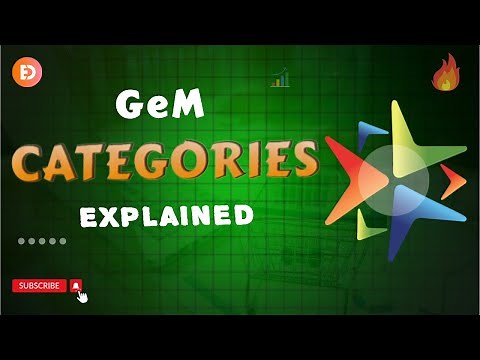 GeM Categories Explained | Types of Categories on GeM | Products & Services Categories on GeM