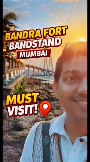 “Why Bandra Fort is Mumbai’s Best Sunset Spot 🌅#spottedonshorts