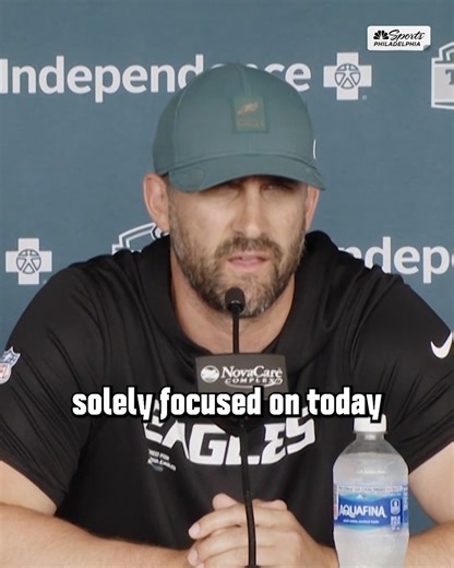 14K views · 273 reactions | "You're not looking back, you're not looking forward, you're solely focused on today." | NBC Sports Philadelphia | Facebook