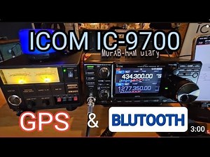 ICOM IC-9700 Add Bluetooth & GPS