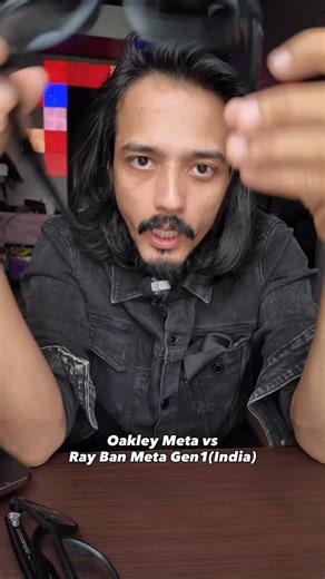 Oakley Meta HSTN and Meta Ray Ban Gen2 have the same camera setup, but only MRB Gen 1 is available in India. Here's a quick comparison. In conclusion, MRB Gen 1 quality is good, but Gen 2's battery life is almost double. So, if you can get a good discount on Gen 1, go for it, otherwise wait for Gen 2 to launch in India. | Faad Technician