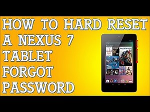 Hard Reset | Asus Nexus 7 | ( ME370t ) | Just Solution