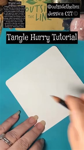 Jessica at Outside the LinZ on Instagram: "Zentangle hurry!! 🥰✍️ . . Find more here👉https://linktr.ee/outsidethelinz . . . . . . . #zentangle #artist #hurry #drawing #meditation #doodle #art #fyp #outsidethelinz #foryoupage #selfcare #foryou #artistsofinstagram #artistsoninstagram #meditativeart #arttherapy #artastherapy #learnfromme #zenart #anxietyrelief #stressrelief #doodle #zendoodle #zentangleart #drawings #learntodraw #learnzentangle #howtotangle #hurry"