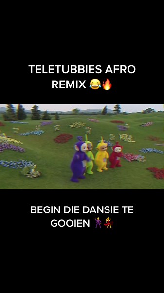 Teletubbies Afro Remix Dance Challenge