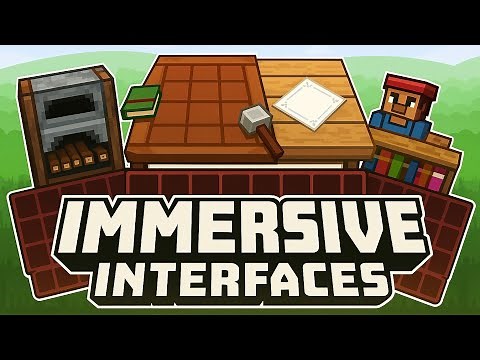Immersive Interfaces Mod Minecraft Pe 1.21+ | Best interface ui mod Minecraft pe 1.21+