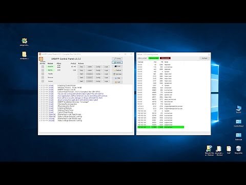 xampp Apache install Windows 10 port 80
