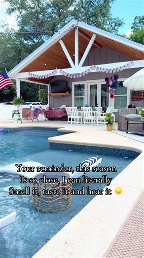 Springtime at Home: Enjoying Poolside Bliss